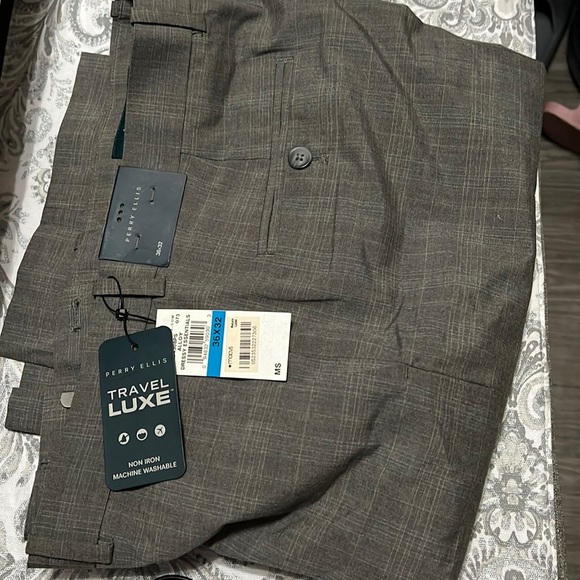 Perry Ellis | Pants | Mens Gray Straight Pants Perry Ellis Brand | Poshmark